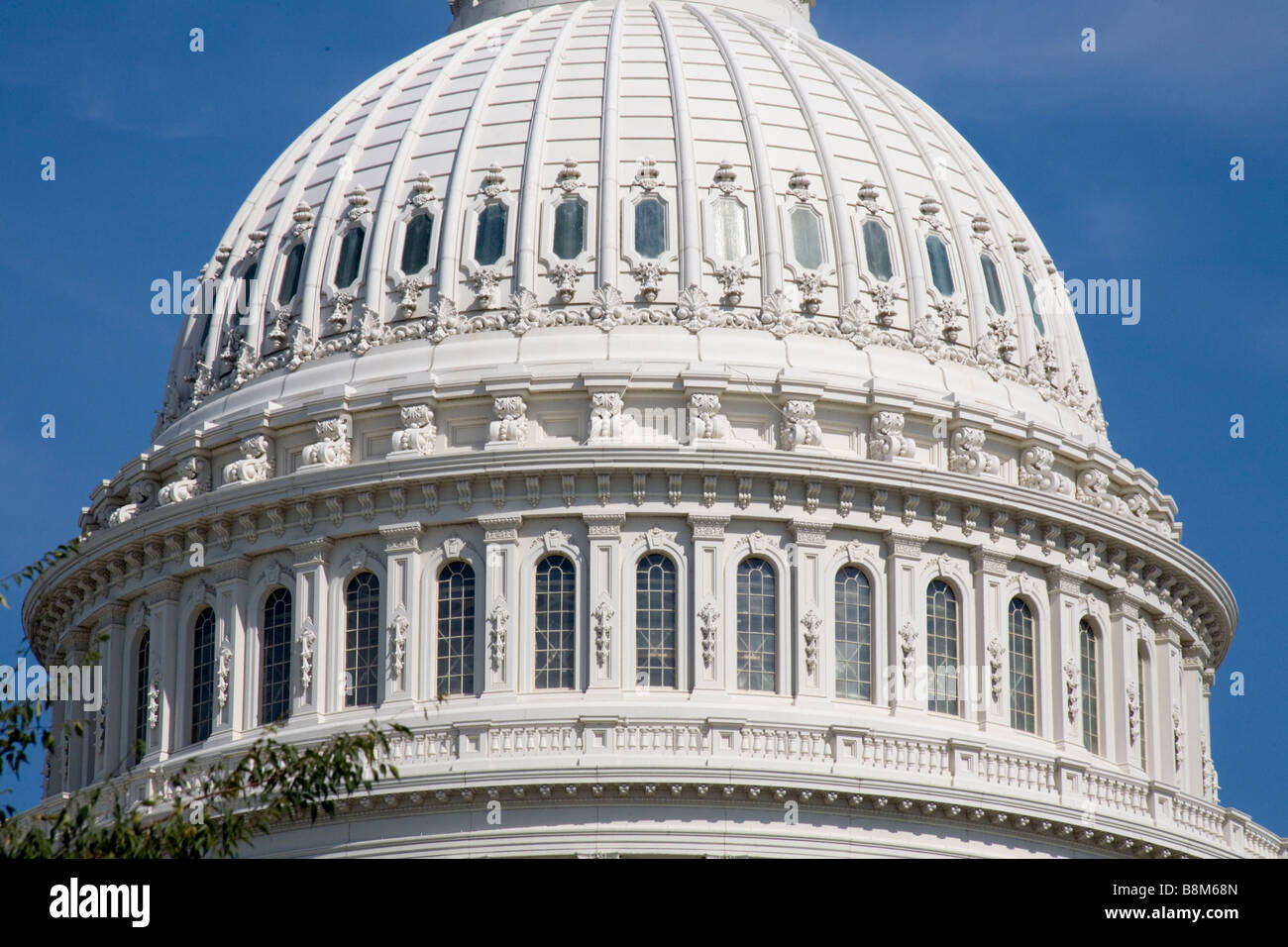 A view of the United States Capitol Building and Dome Stock Photo - Alamy