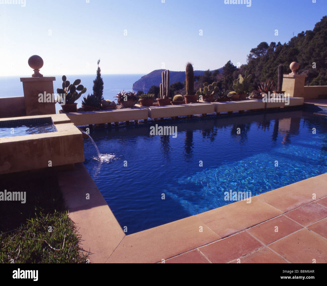 Balcony veranda sea ocean hi-res stock photography and images - Alamy