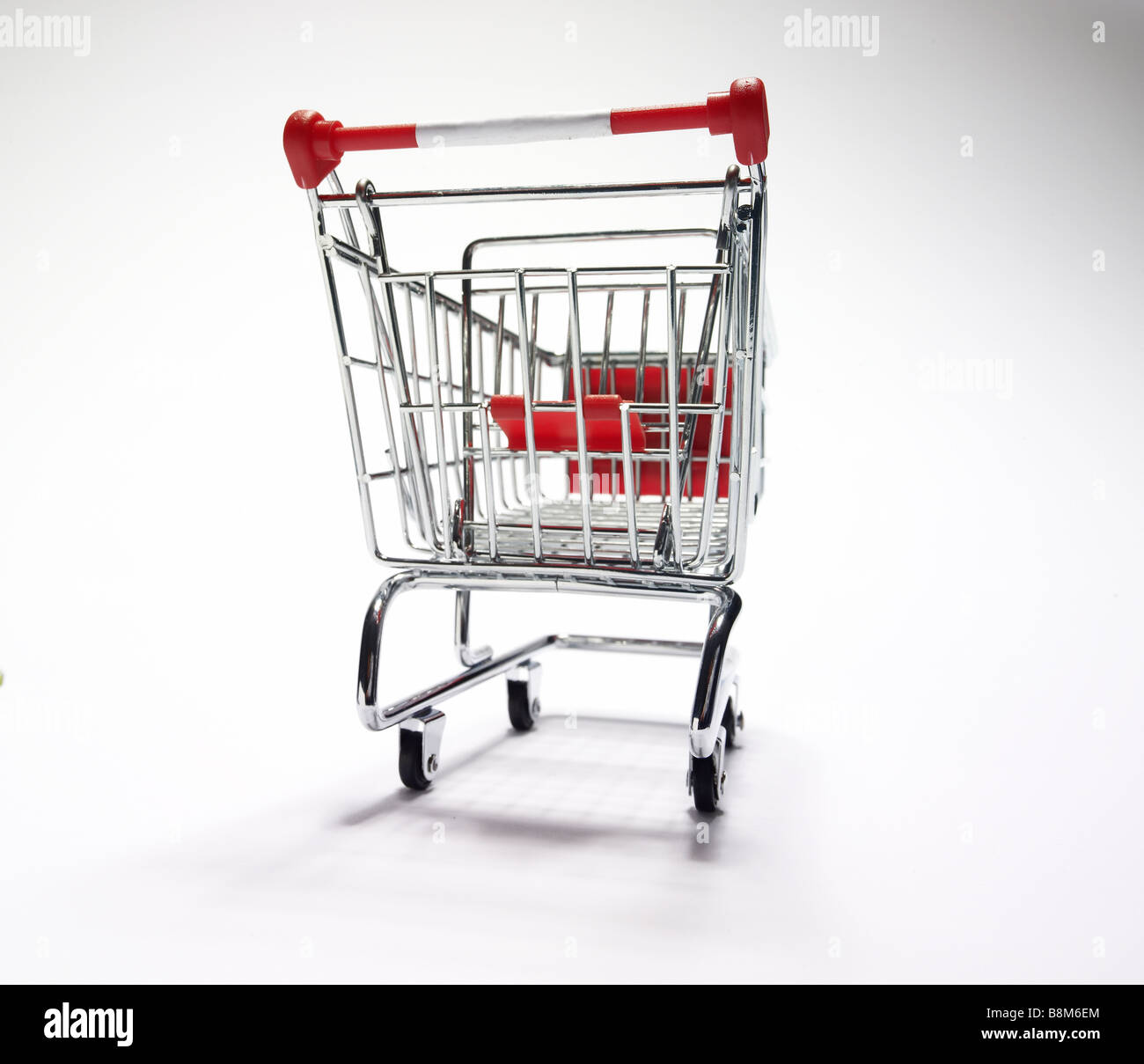 miniature shopping trolley Stock Photo - Alamy