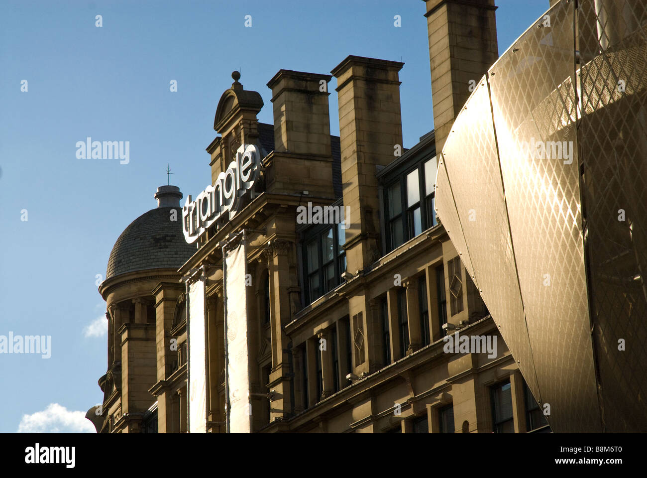 Triangle Shopping Centre Manchester Stock Photo - Alamy
