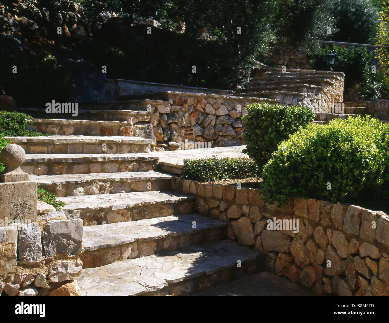 nature stone stairs Stock Photo - Alamy