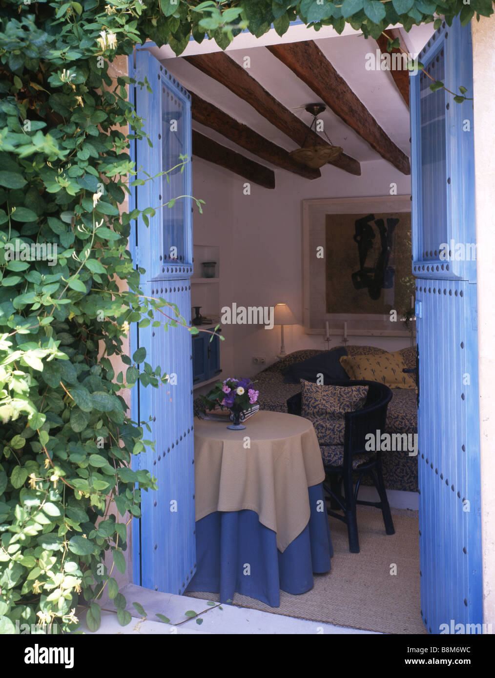 view into a room Stock Photo - Alamy