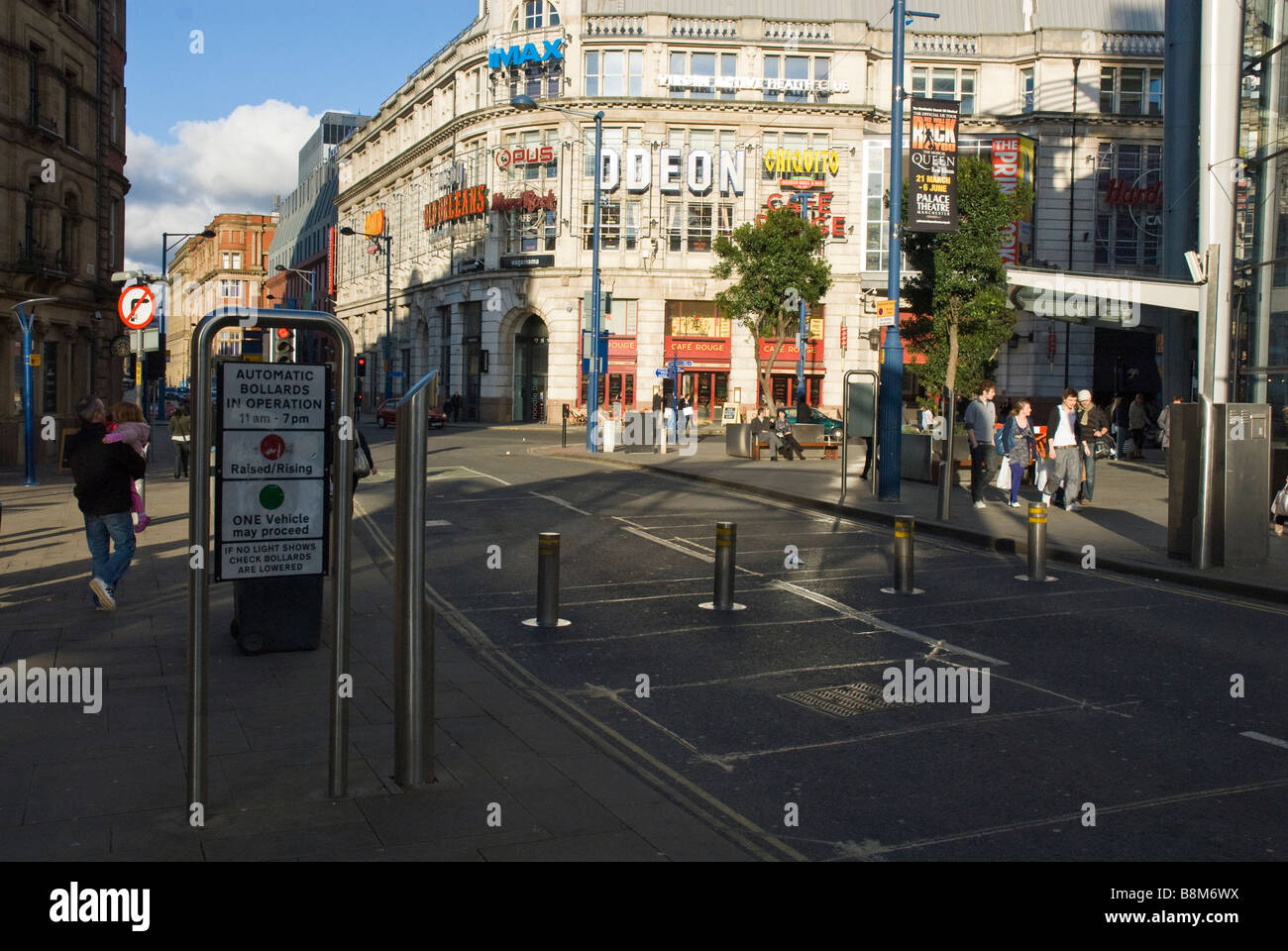 Manchester Traffic Controls Stock Photo - Alamy
