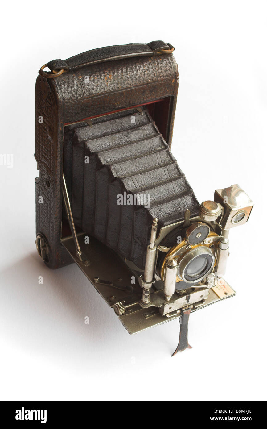 The Carbine - an old bellows camera Stock Photo - Alamy