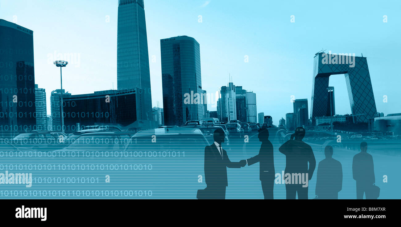 China world skyscraper beijing Cut Out Stock Images & Pictures - Alamy