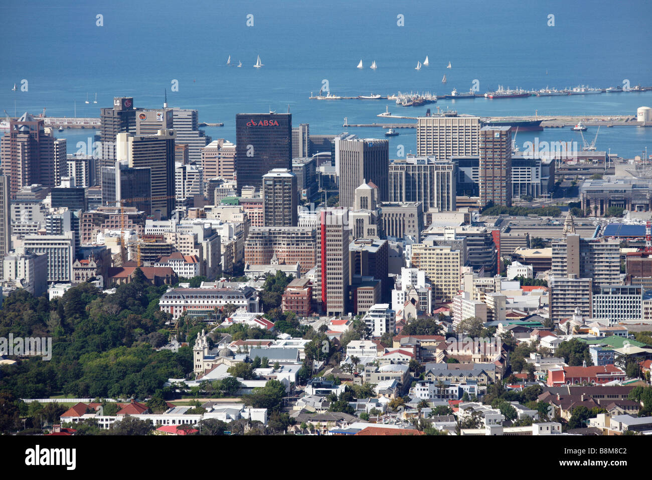 Cityscape Of Cape Town,South Africa Stock Photo - Alamy