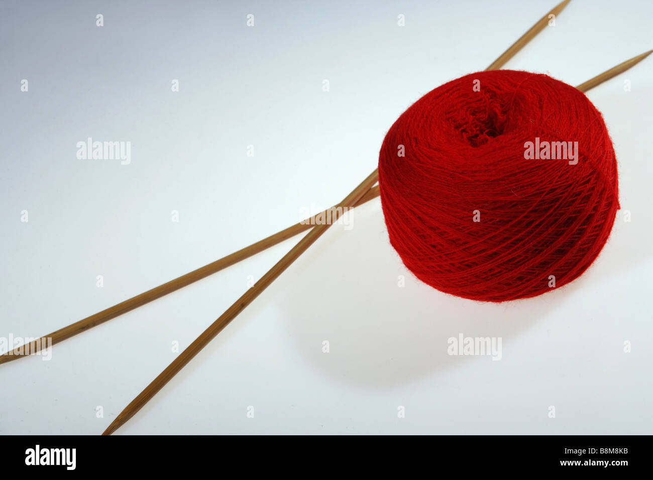 Chinese Knitting Needle And Wool,Still Life Stock Photo - Alamy
