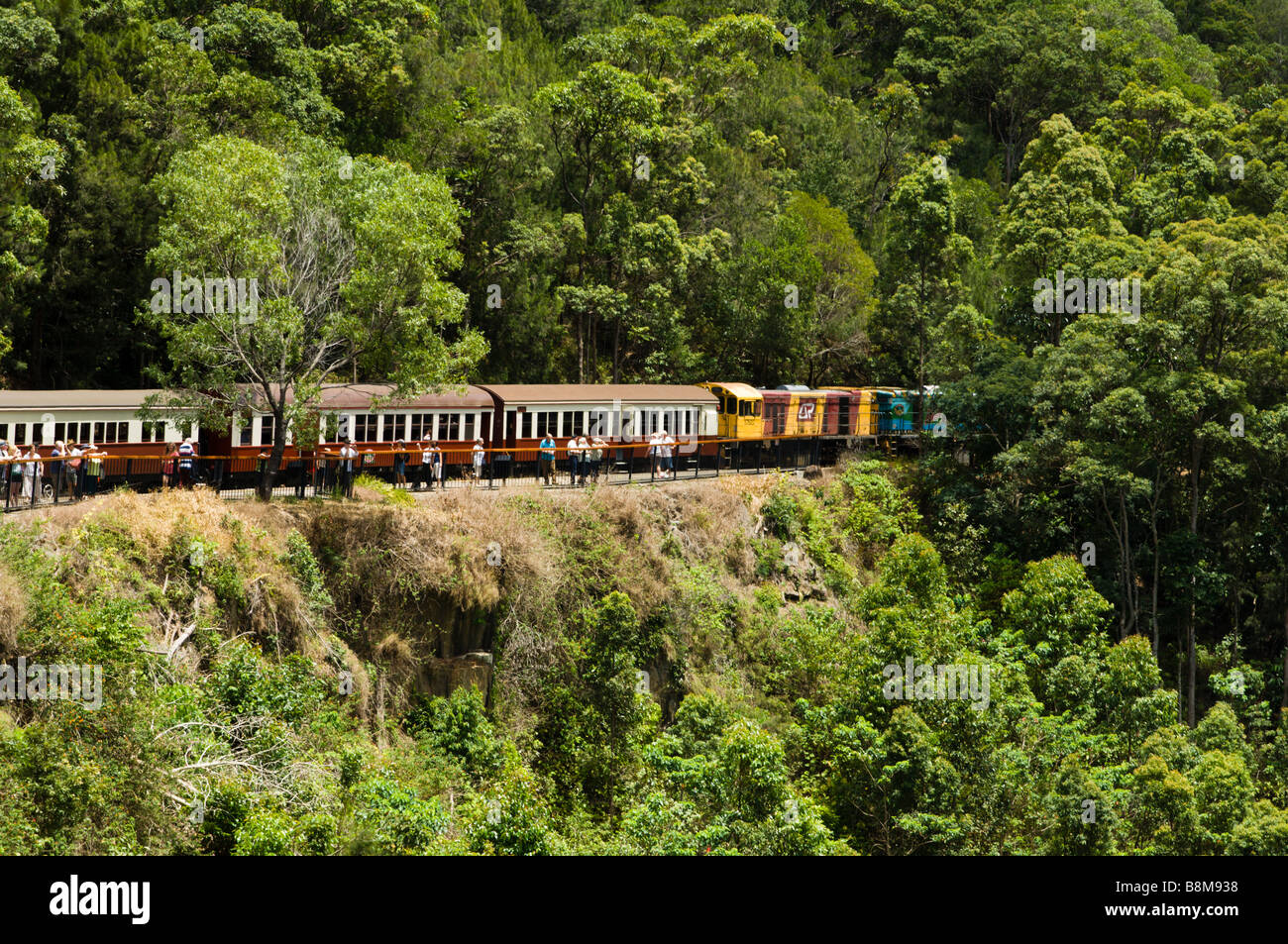 Kuranda Scenic Railway in Queensland Stock Photo - Alamy
