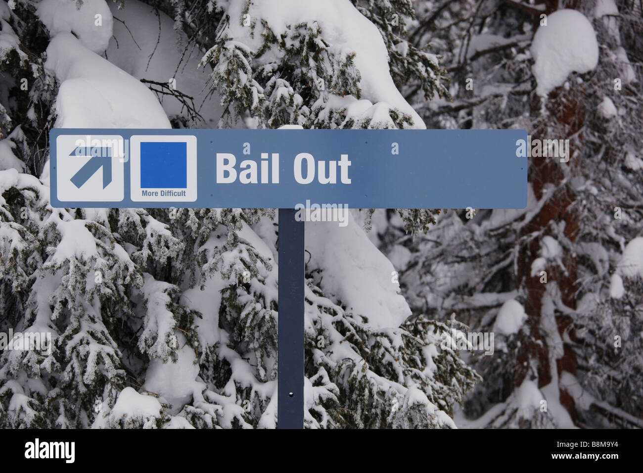 Bail Out sign Stock Photo - Alamy