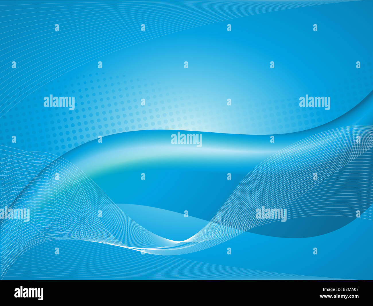 abstract blue background with blue blends and waves Stock Photo - Alamy