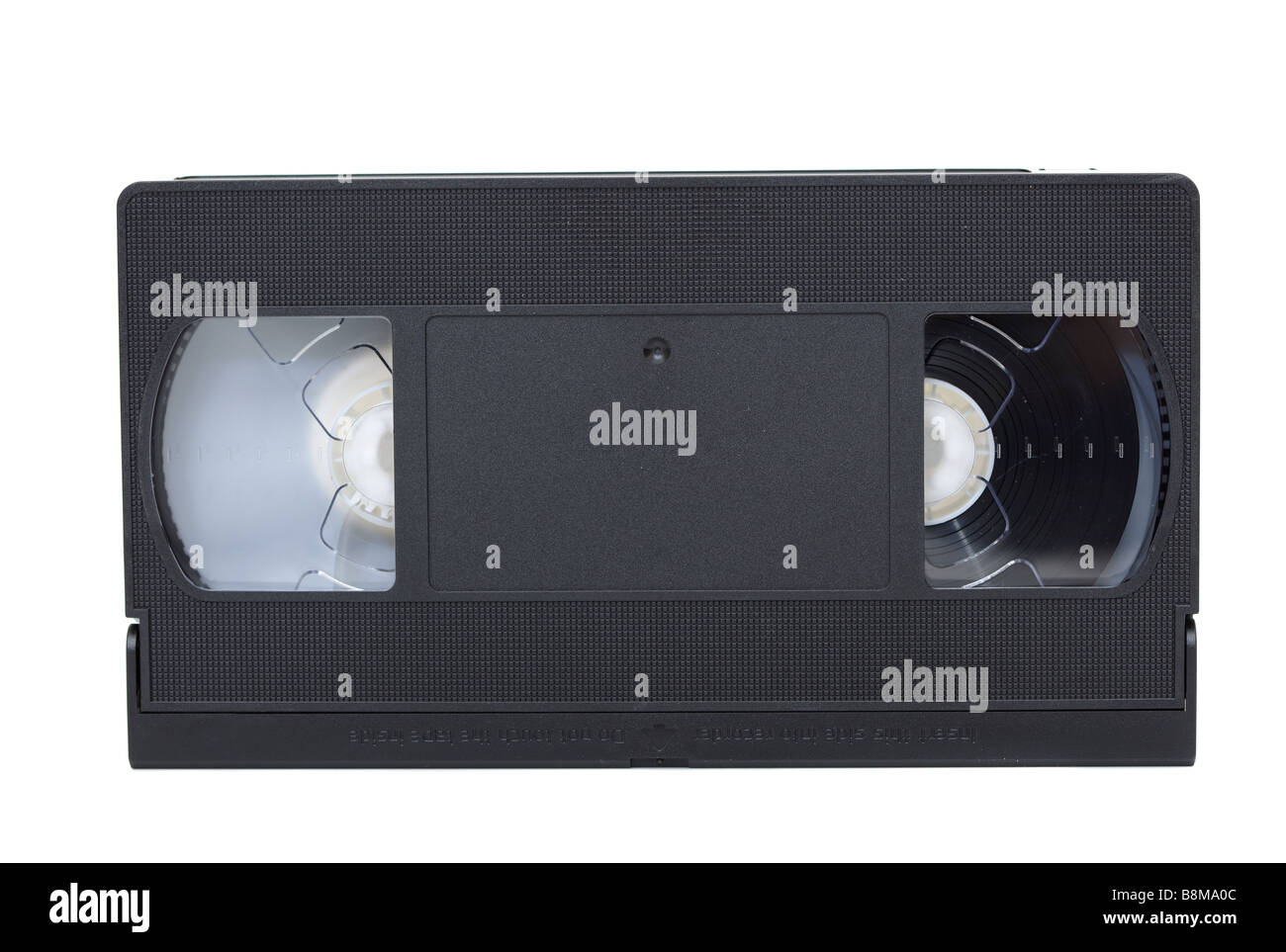 front view of vhs video tape isolated against white background Stock ...