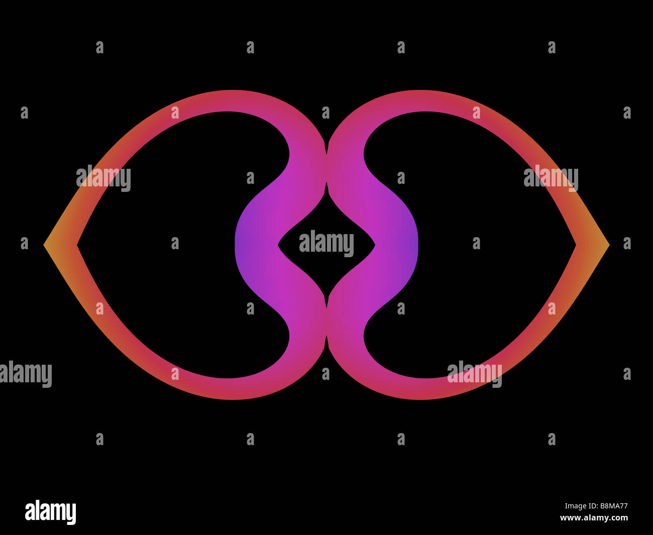 Joined hearts hi-res stock photography and images - Alamy