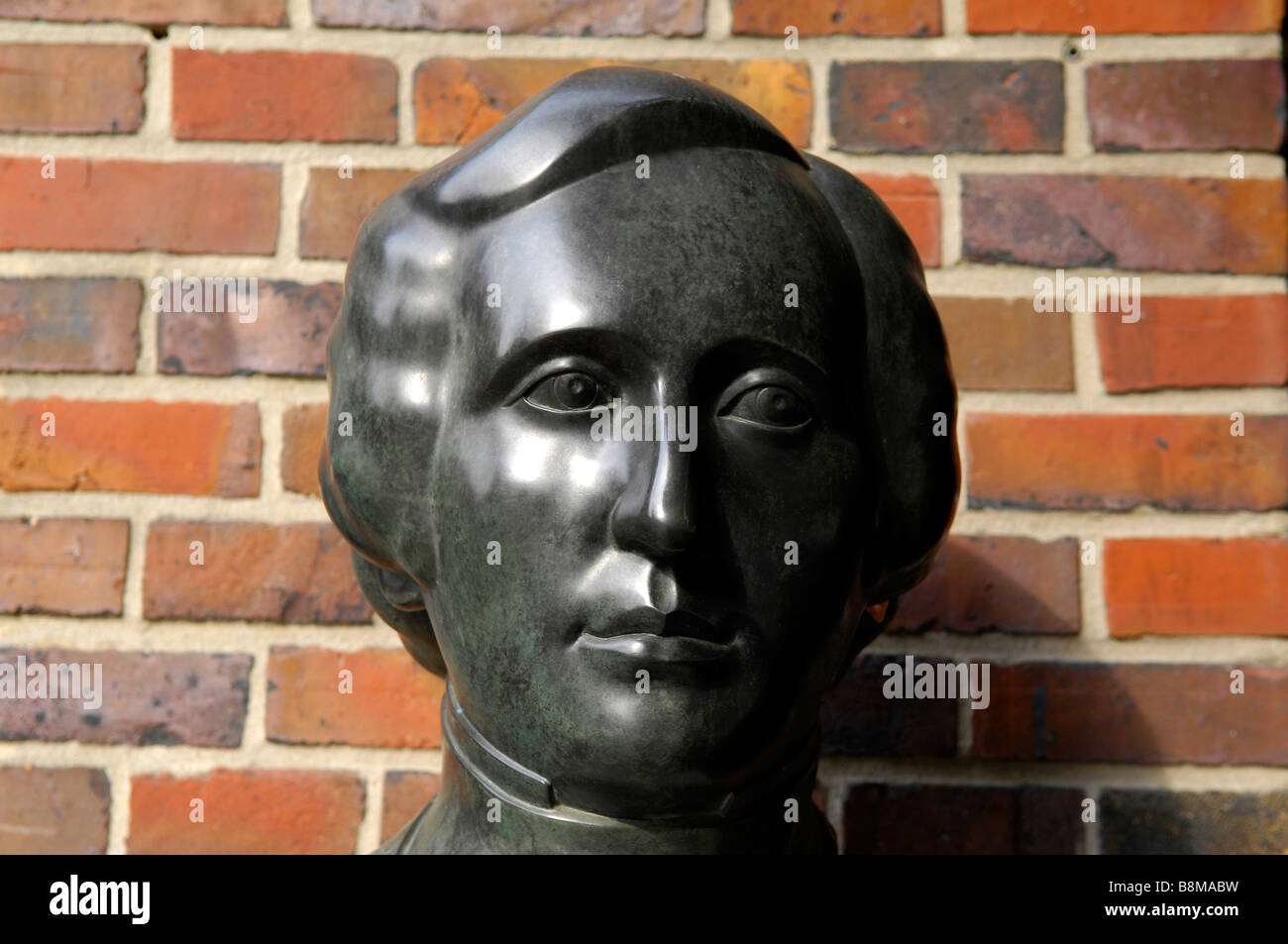 Felix Mendelssohn Bartholdy German composer Dusseldorf bust musician ...