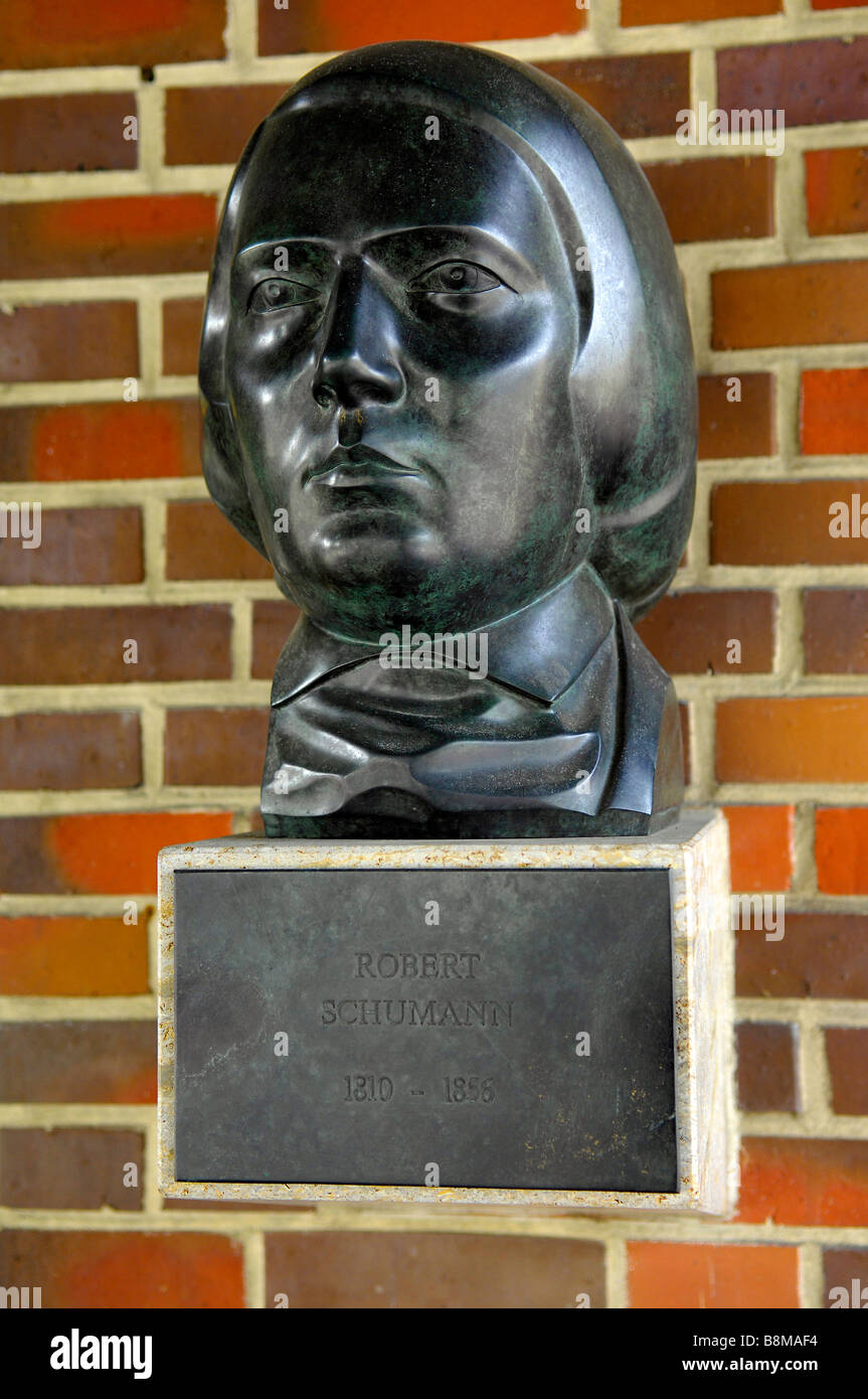 robert schumann composer germany Stock Photo - Alamy