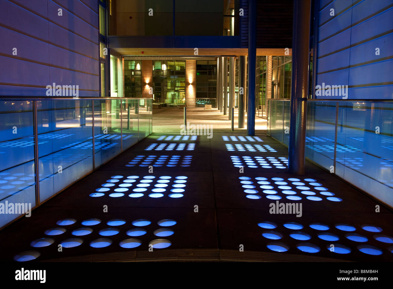 University of Limerick Campus from The Living Bridge Stock Photo - Alamy