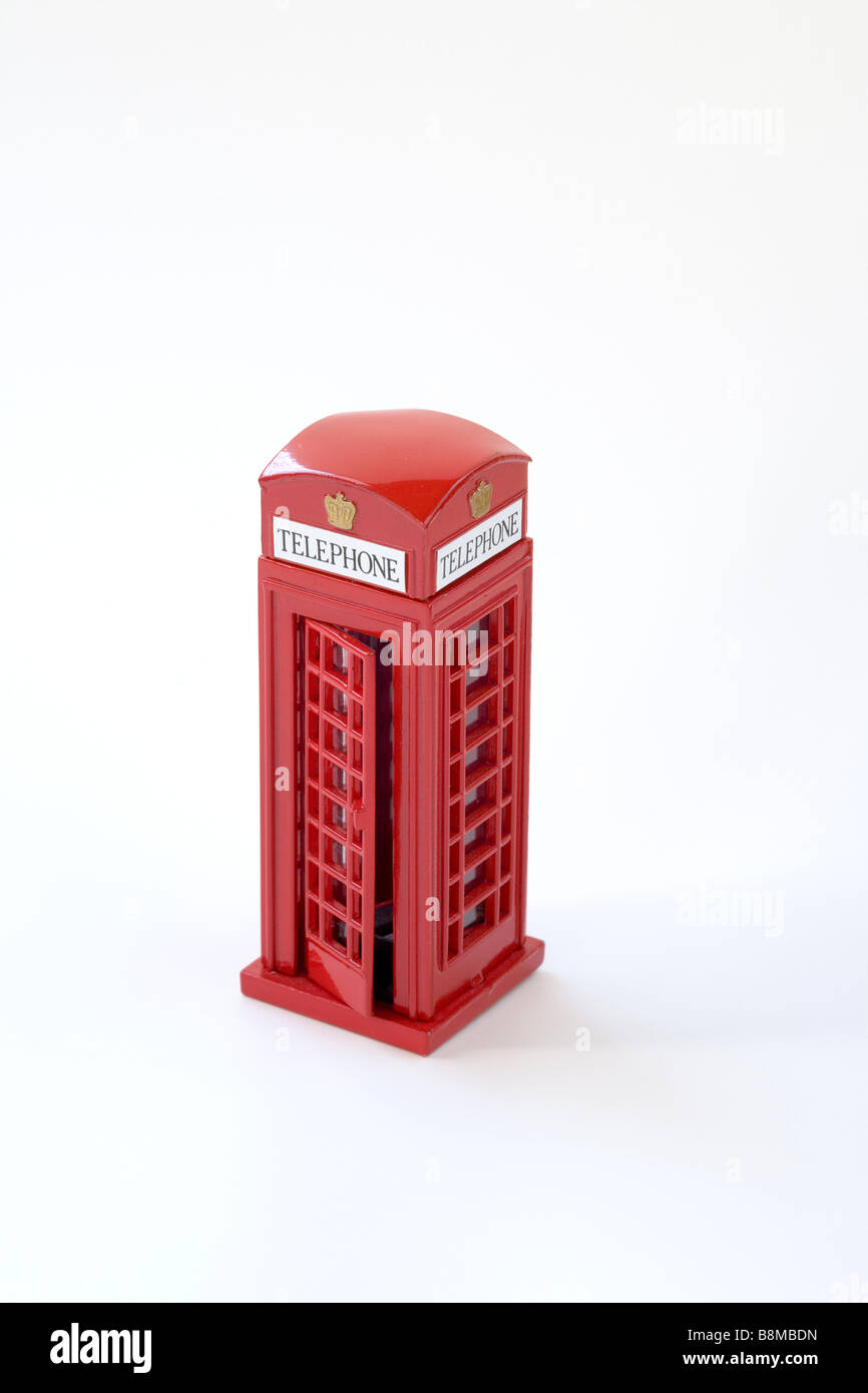 Red phone booth hi-res stock photography and images - Alamy