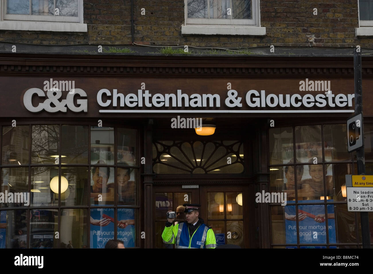 cheltenham Gloucester bank in City of London Stock Photo - Alamy