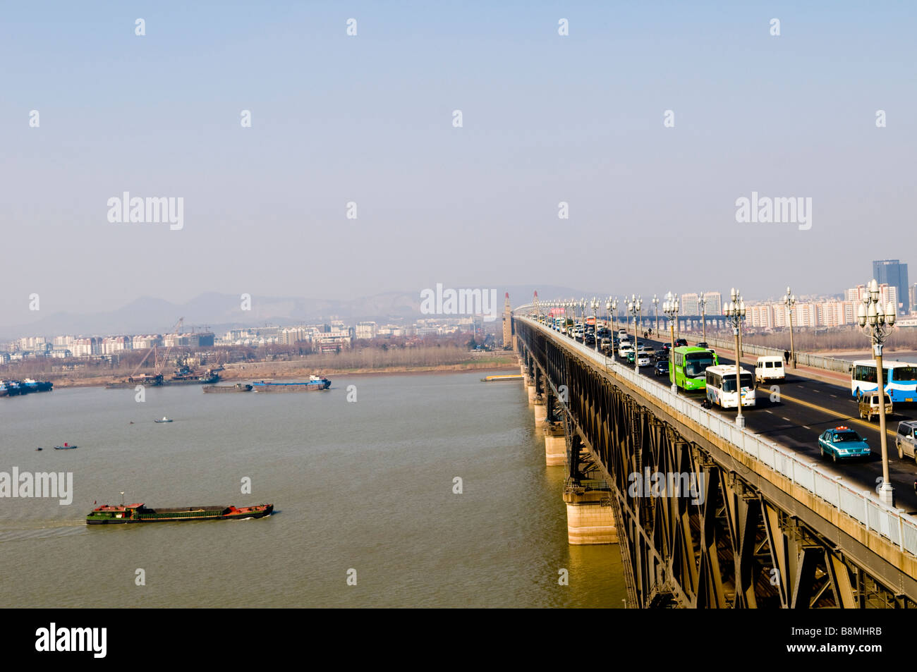 The first bridge over the Yangtze river in China Stock Photo - Alamy