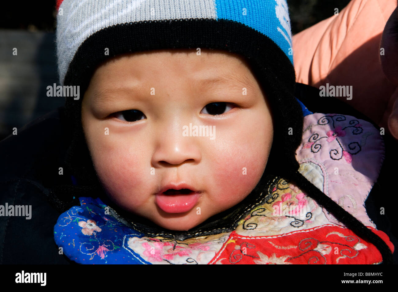 Portrait of a Chinese baby Stock Photo - Alamy