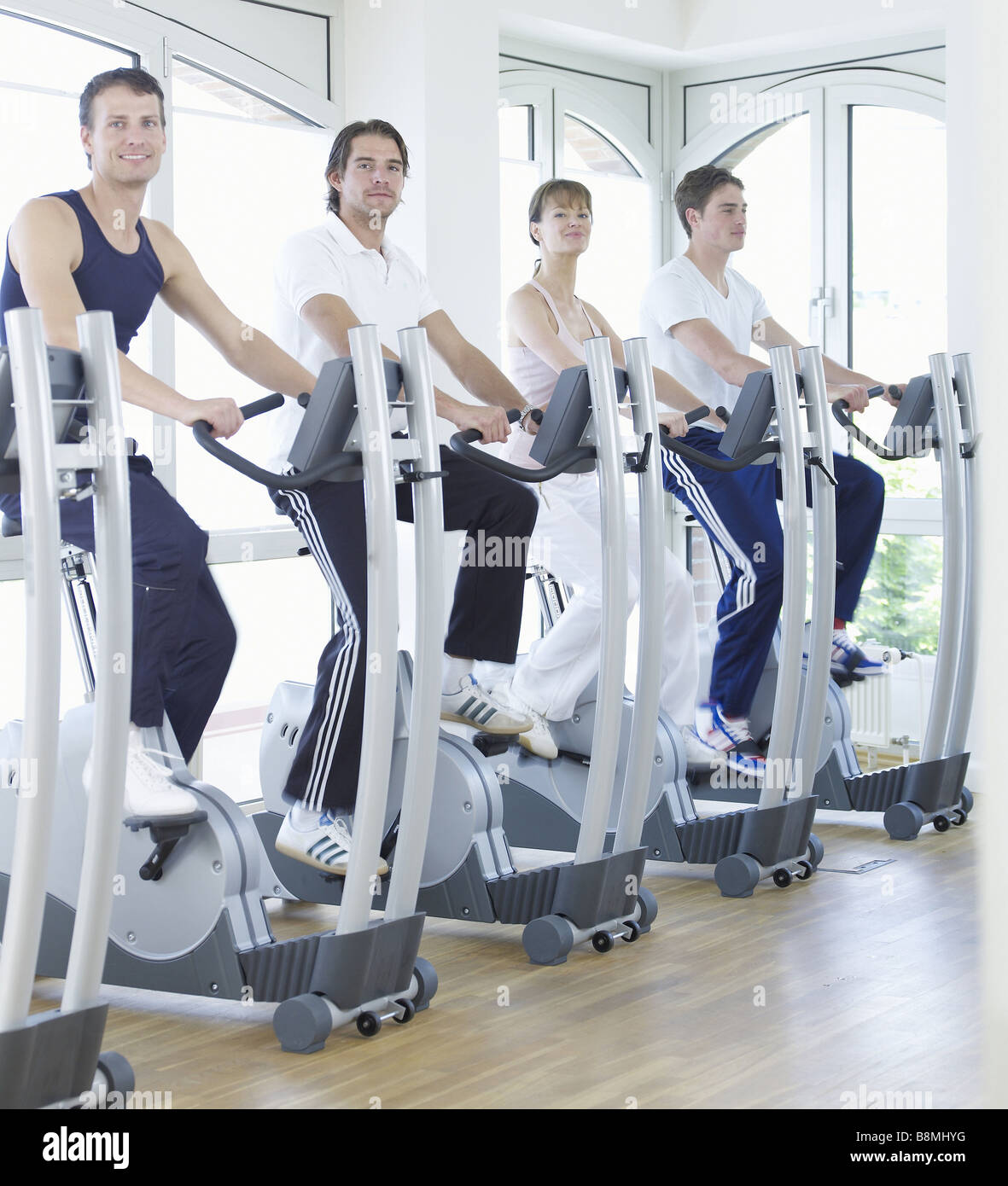 Bicycling fitness hi-res stock photography and images - Alamy