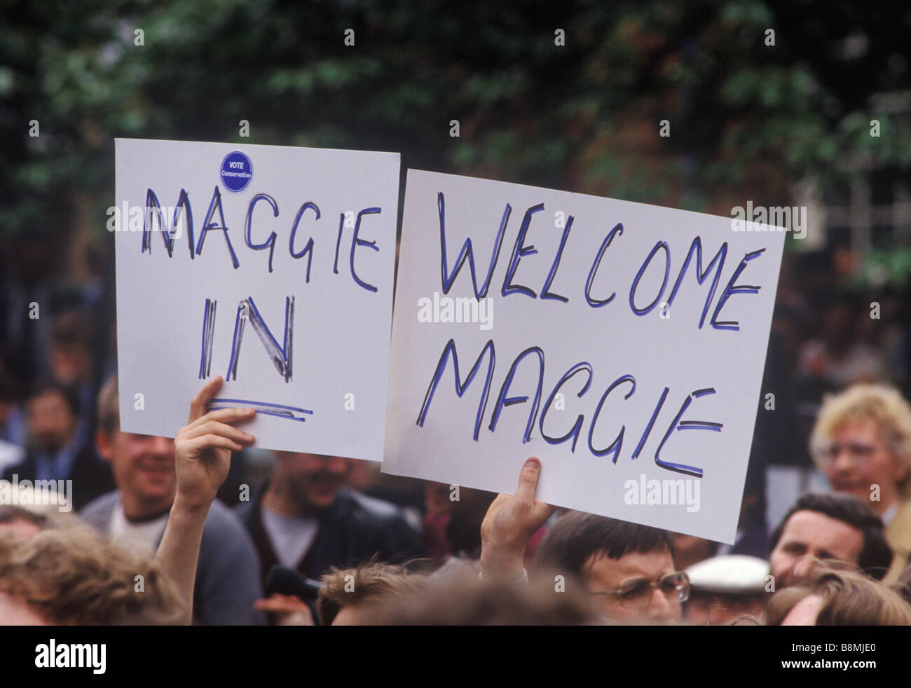 Tory election rally hi-res stock photography and images - Alamy