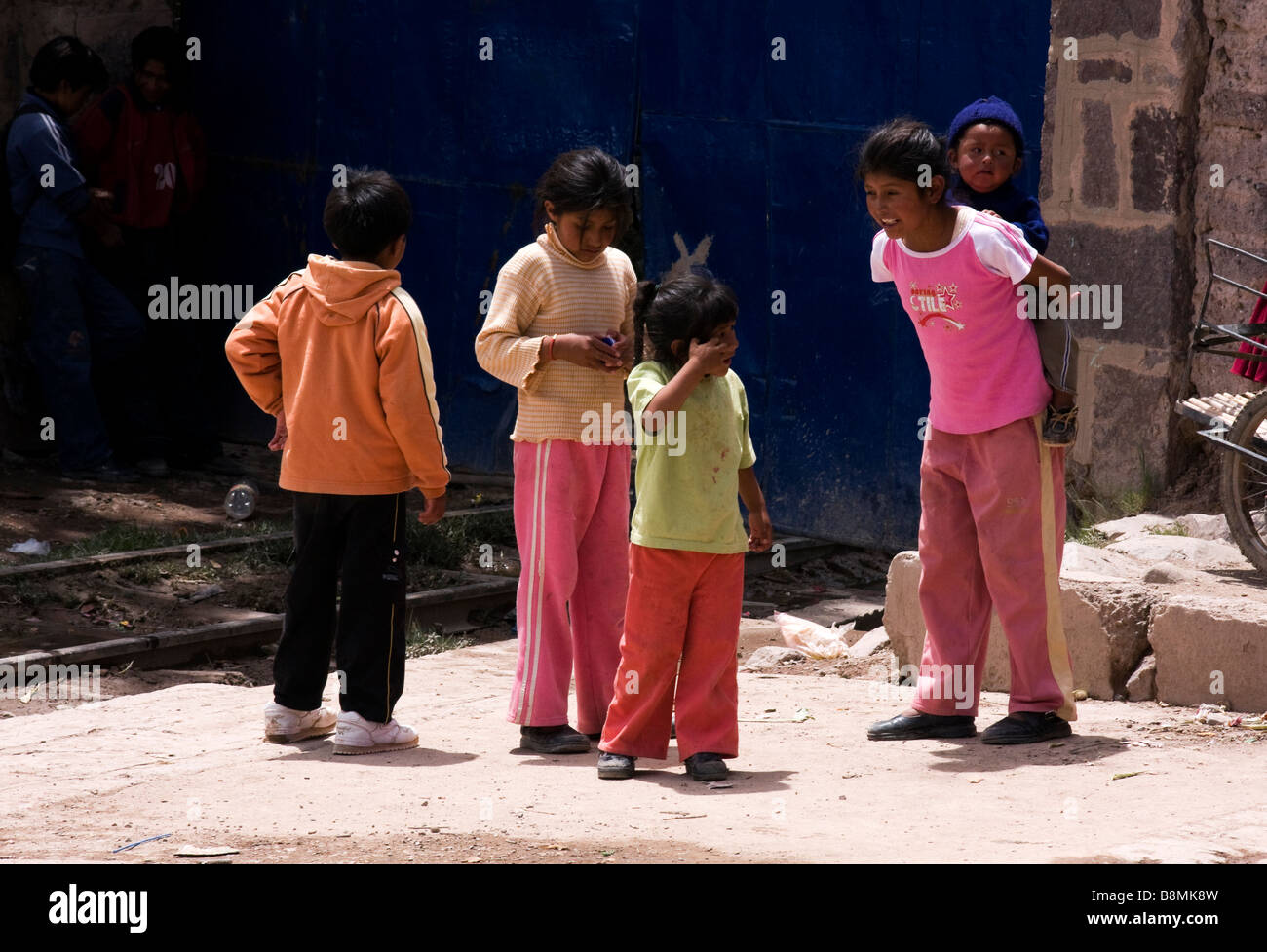 Bolivia children playing hi-res stock photography and images - Alamy