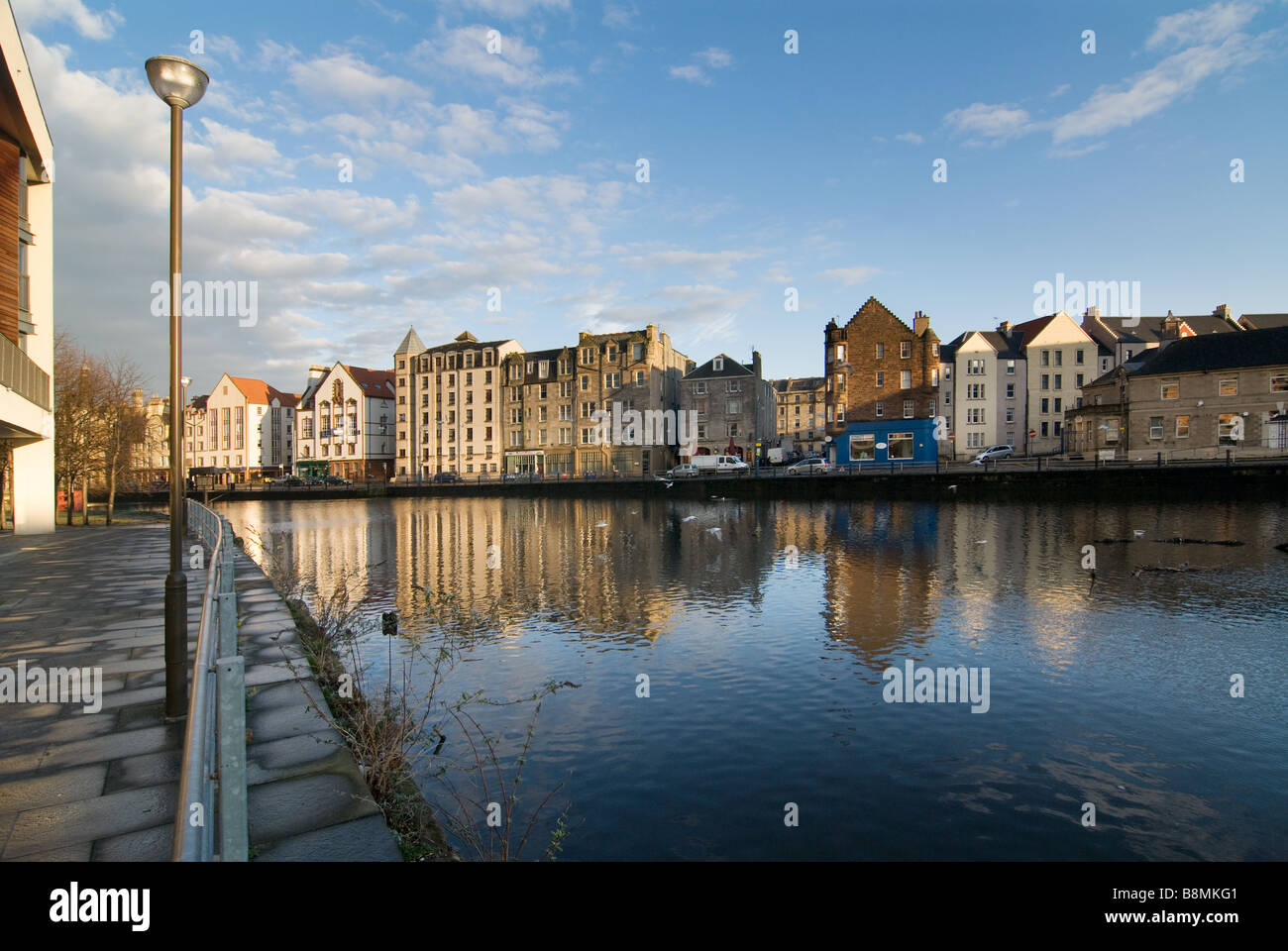 photograph of leith shore waterfront edinburgh Stock Photo - Alamy