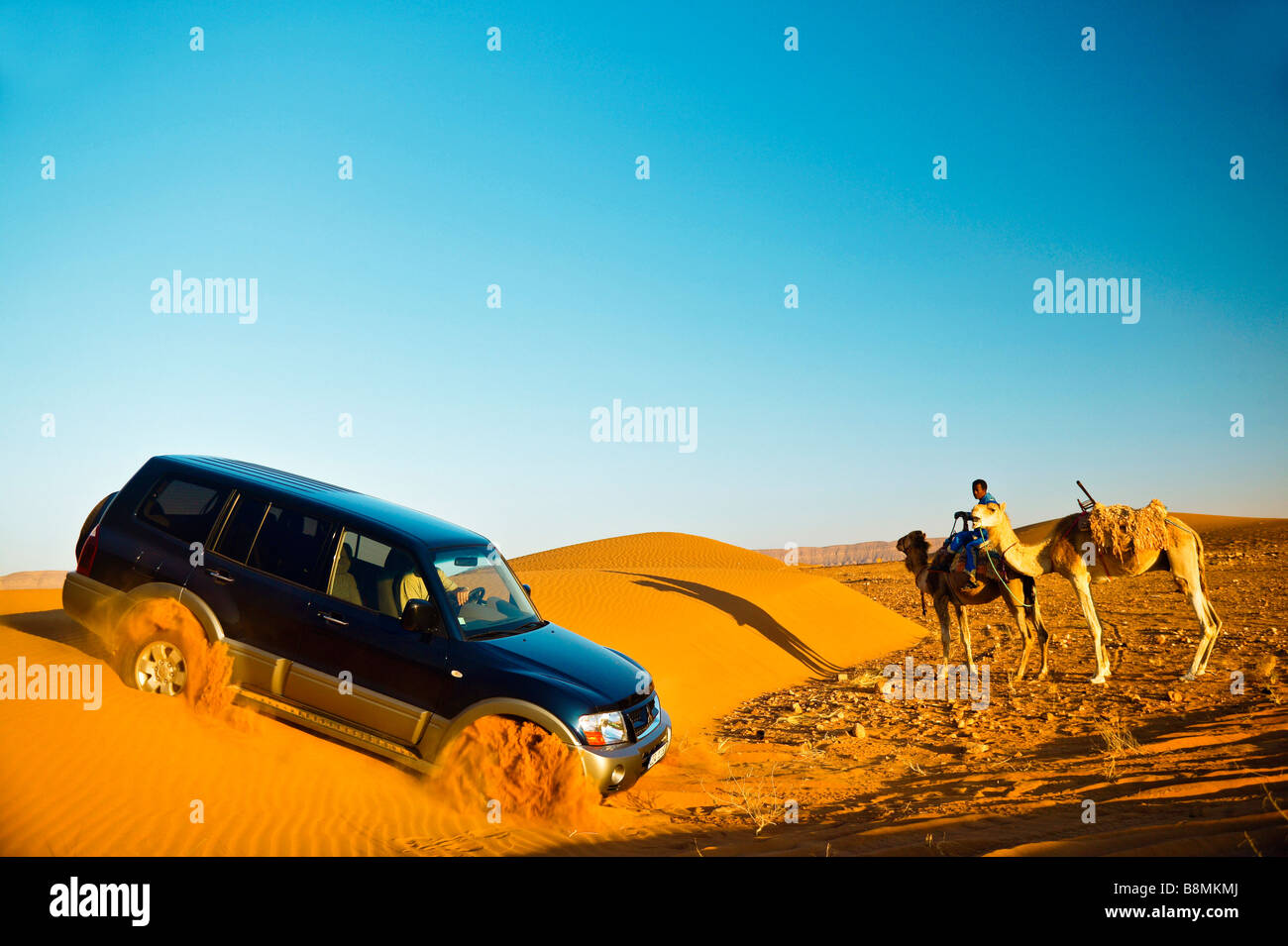 OFF ROAD IN MOROCCO DESERT Stock Photo - Alamy