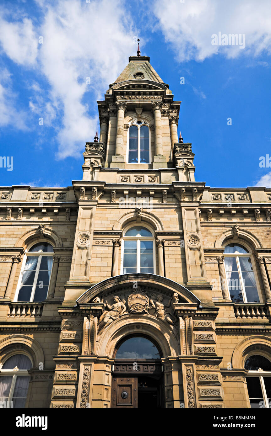 Victoria Hall Saltaire Bradford UK Stock Photo - Alamy