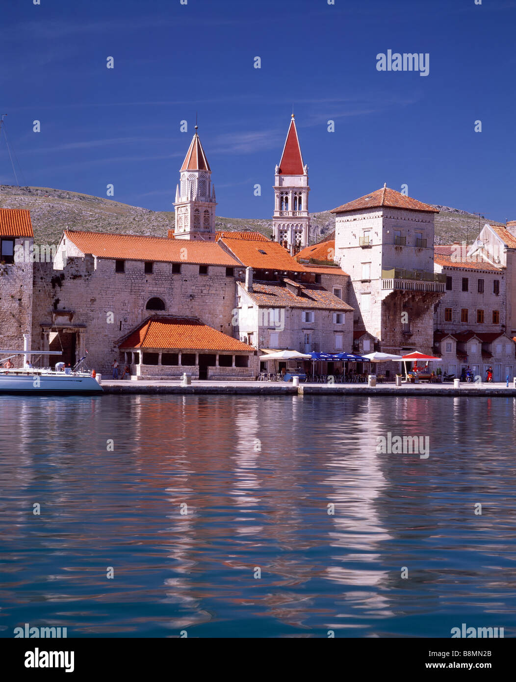 Historic City of Trogir, Dalmatia, Croatia. A UNESCO Cultural World ...