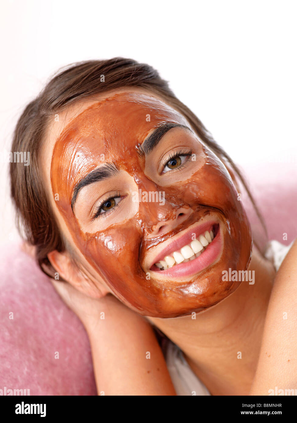 Chocolate face masks hi-res stock photography and images - Alamy