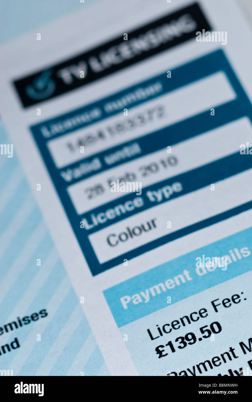 Tv license fee hi-res stock photography and images - Alamy