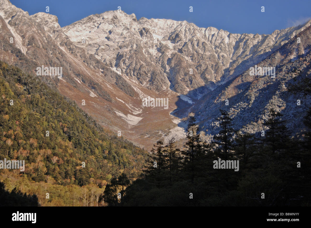 Mount Hotaka Kamikochi Japan Stock Photo - Alamy
