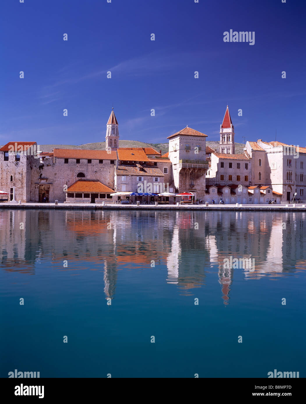 Historic City of Trogir, Dalmatia, Croatia. A UNESCO Cultural World ...