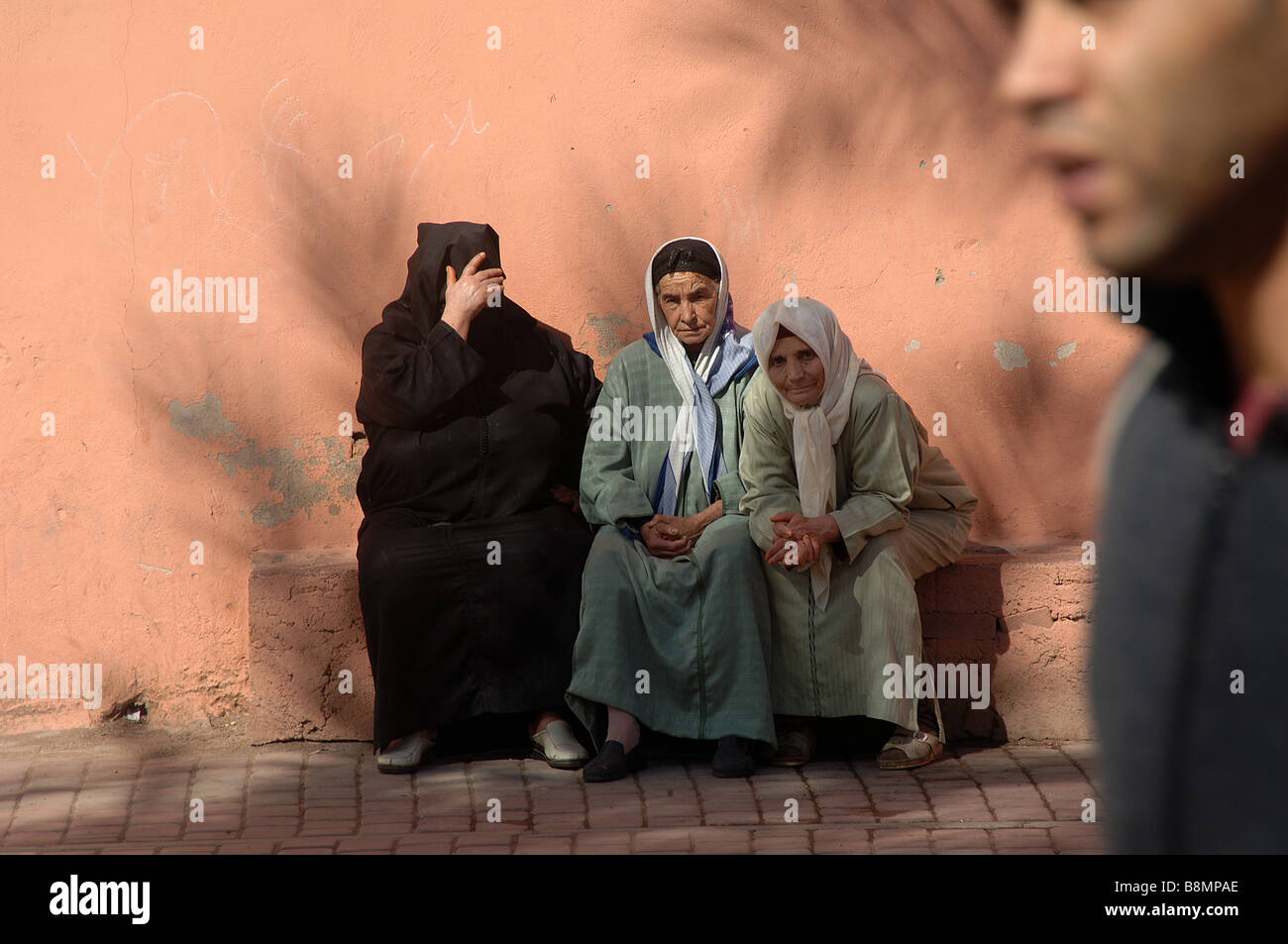 Morrocan street scene Stock Photo - Alamy