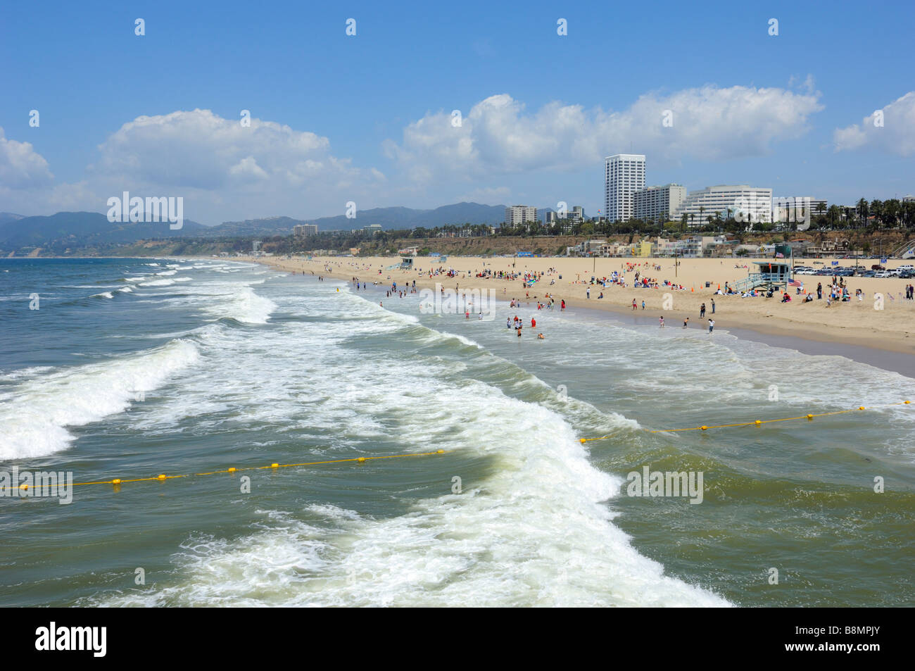 Popular santa monica pier in hi-res stock photography and images - Alamy