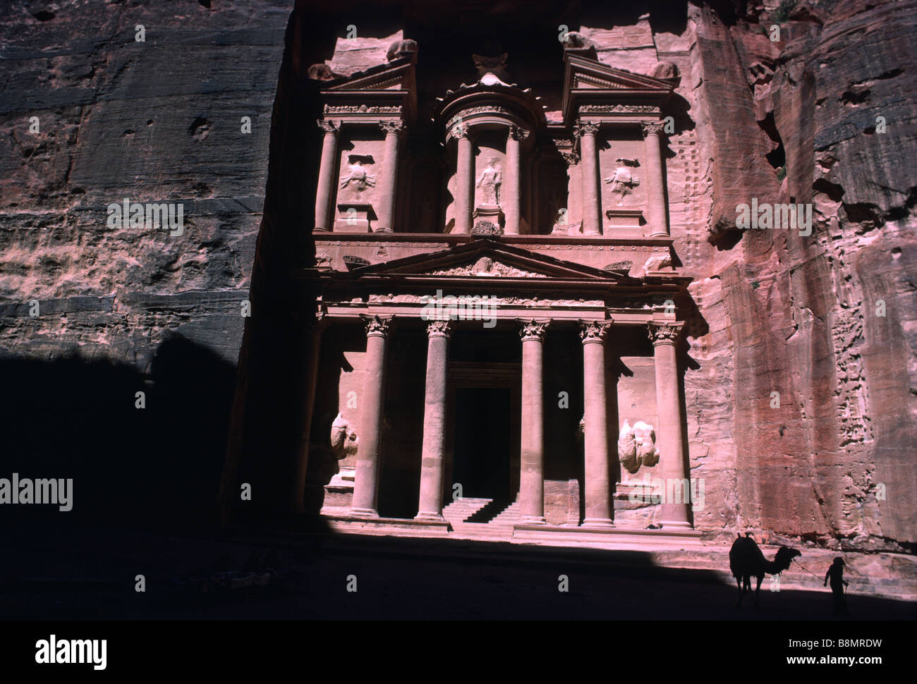 The Treasury, Petra, Jordan Stock Photo - Alamy