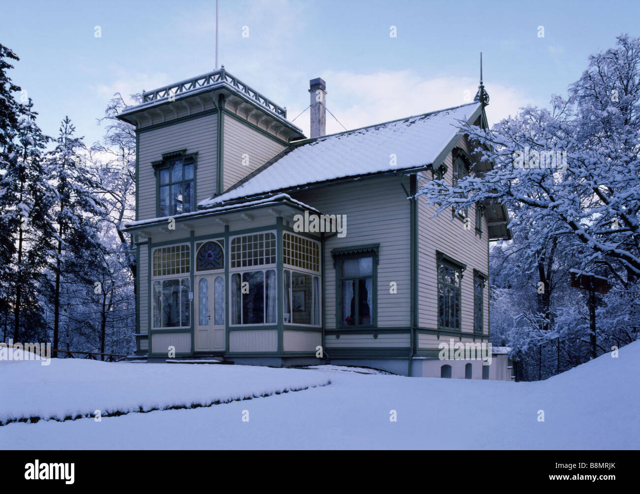 Edvard grieg house hi-res stock photography and images - Alamy