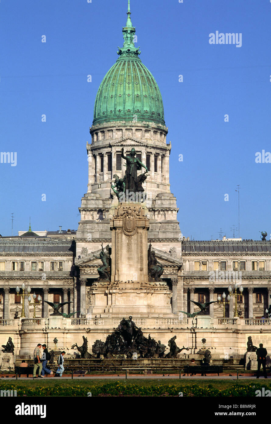 The Argentine national congress building Buenos Aires Stock Photo - Alamy