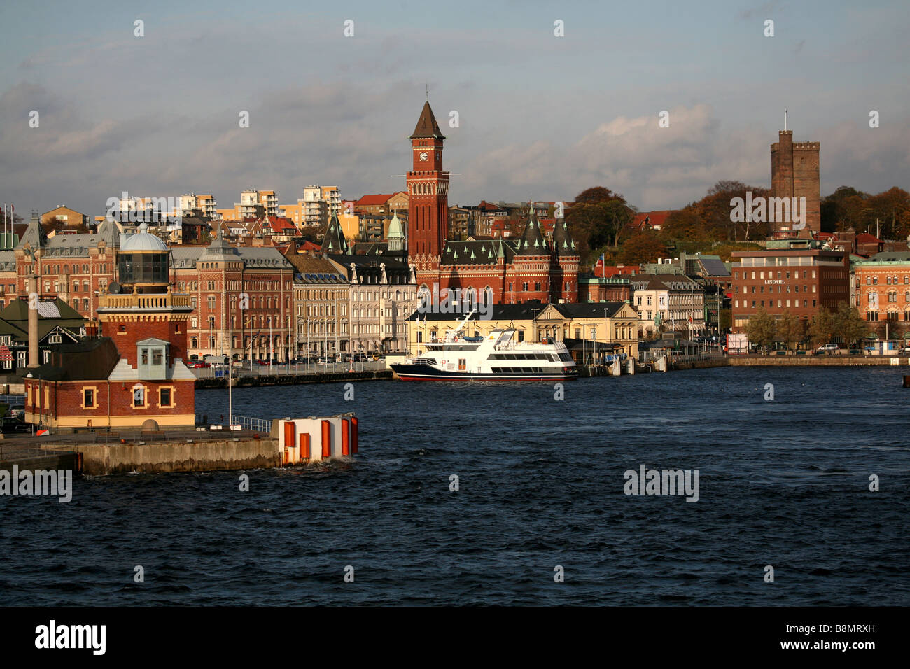 Helsingborg waterfront. Sweden. Europe Stock Photo - Alamy