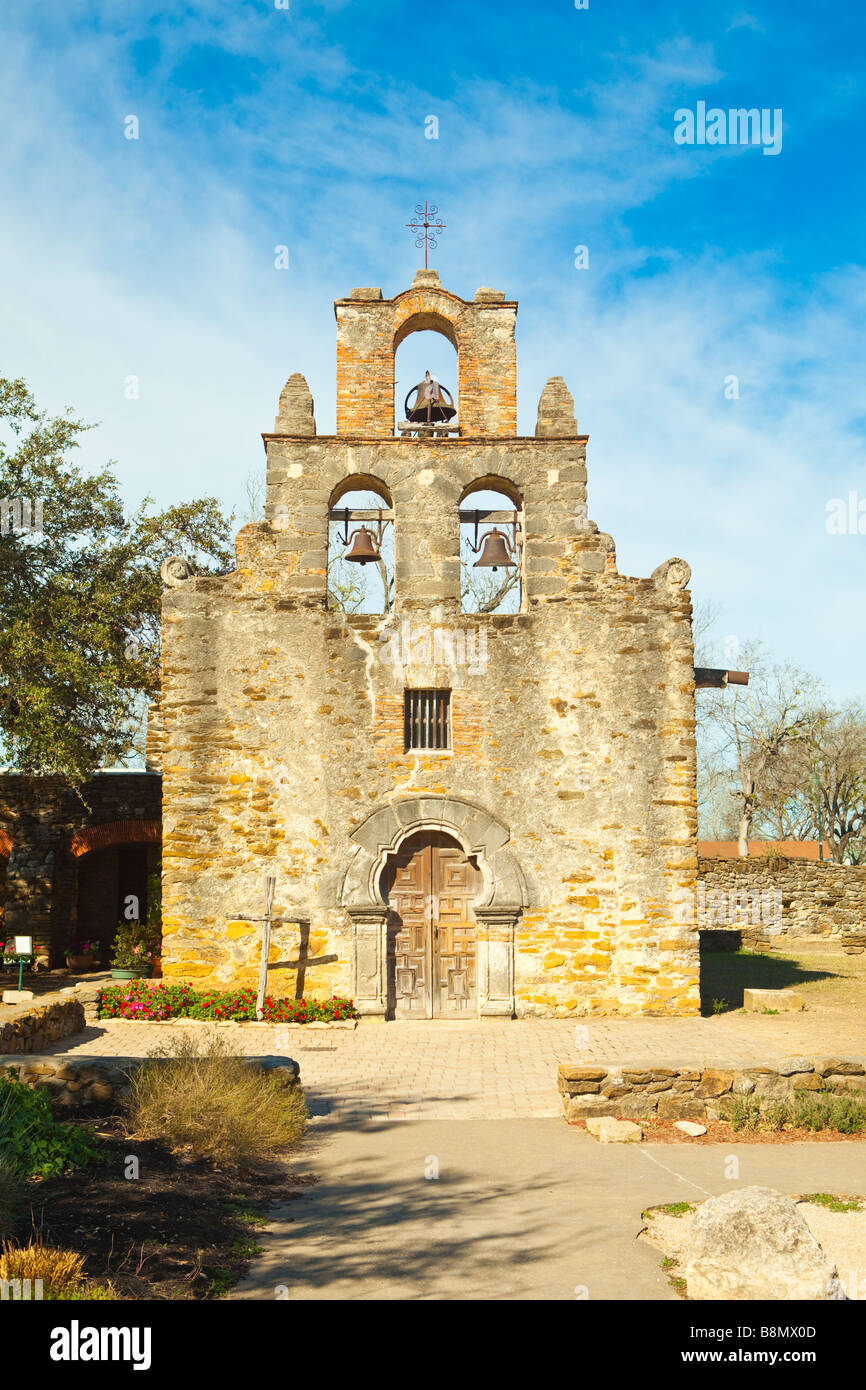 Mission Espada, Mission Trail, San Antonio, Texas, USA Stock Photo - Alamy