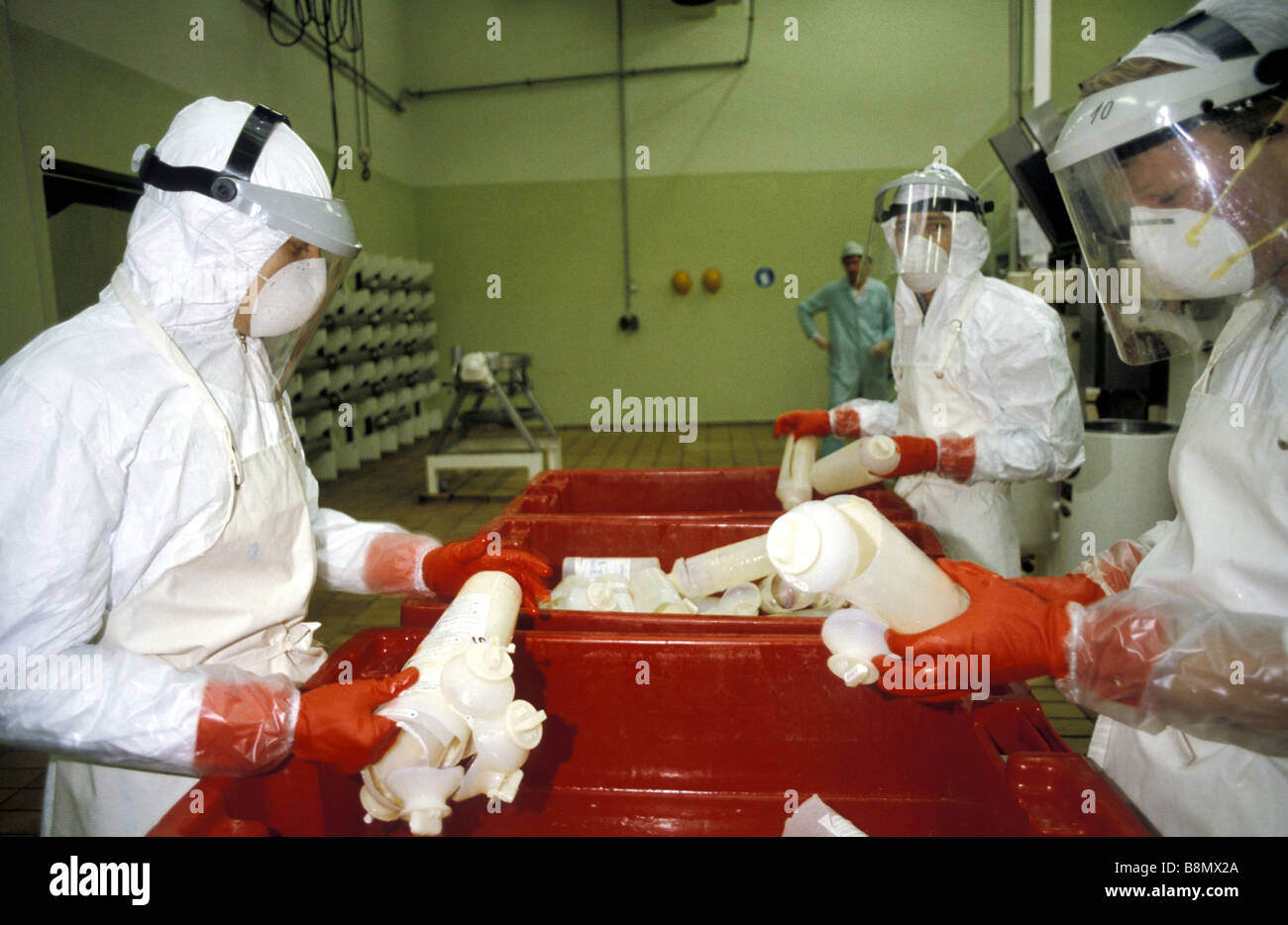 blood plasma production Stock Photo - Alamy