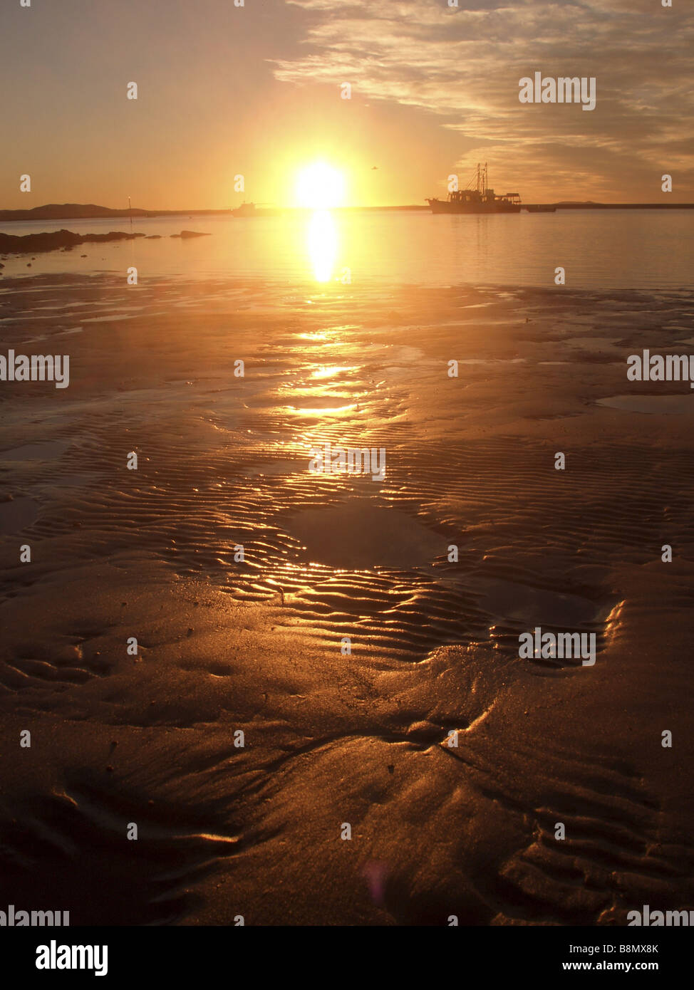 sunset at the sea, Australia, Queensland, Noosa Stock Photo - Alamy