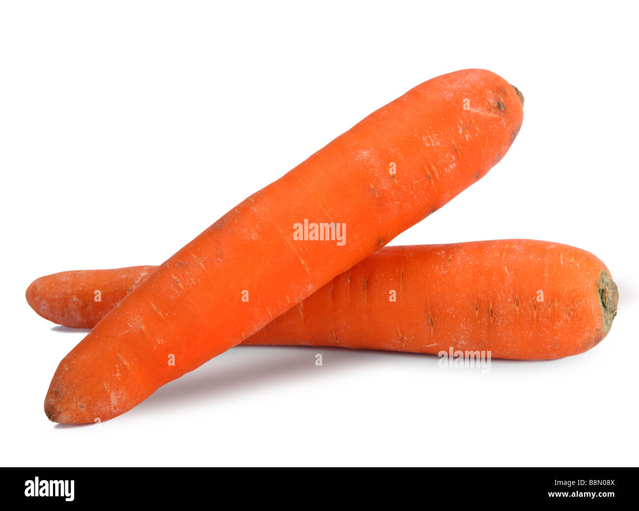 Carrot fresh vegetable group on white background Stock Photo - Alamy