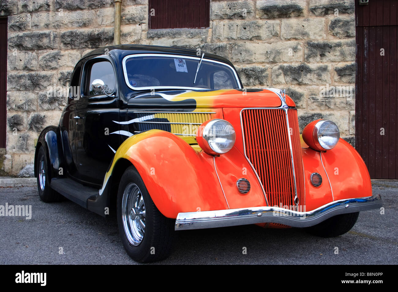 Classic hot rod Stock Photo - Alamy
