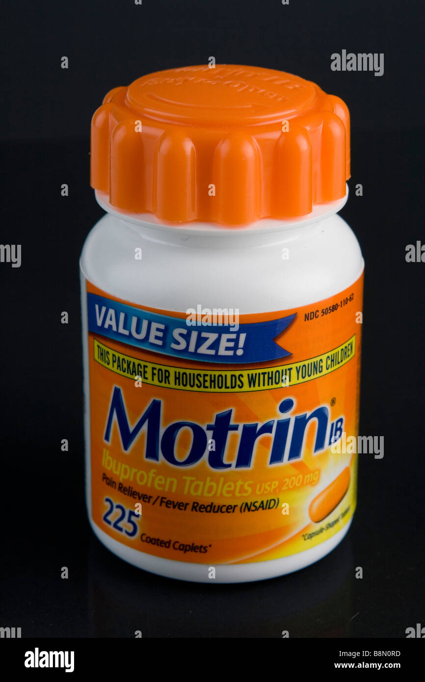 Ibuprofen bottle hi-res stock photography and images - Alamy