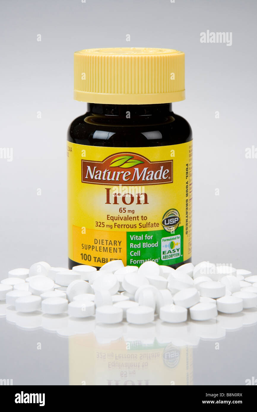 Iron tablets hi-res stock photography and images - Alamy