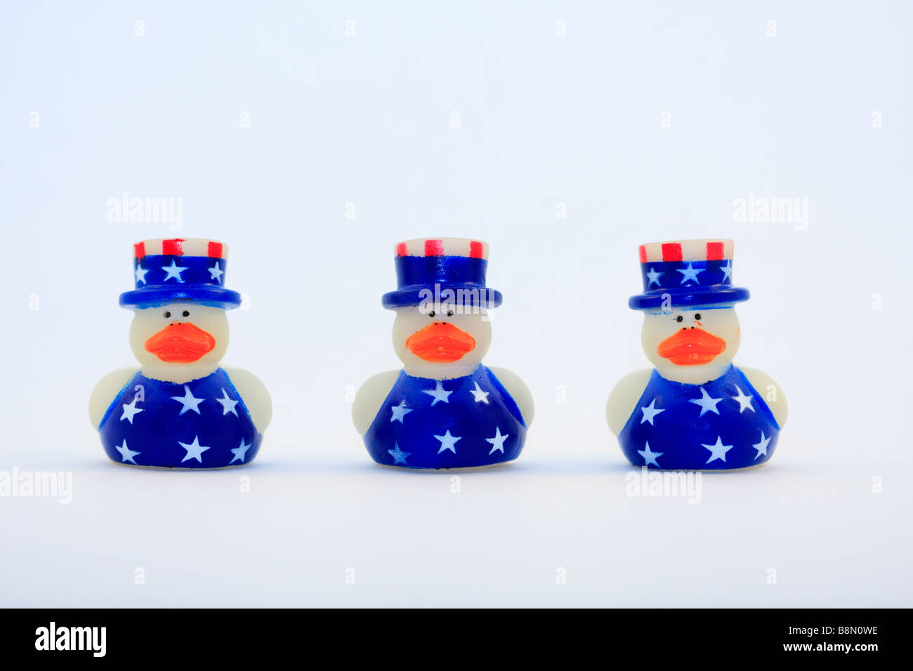 Three rubber ducks Stock Photo - Alamy