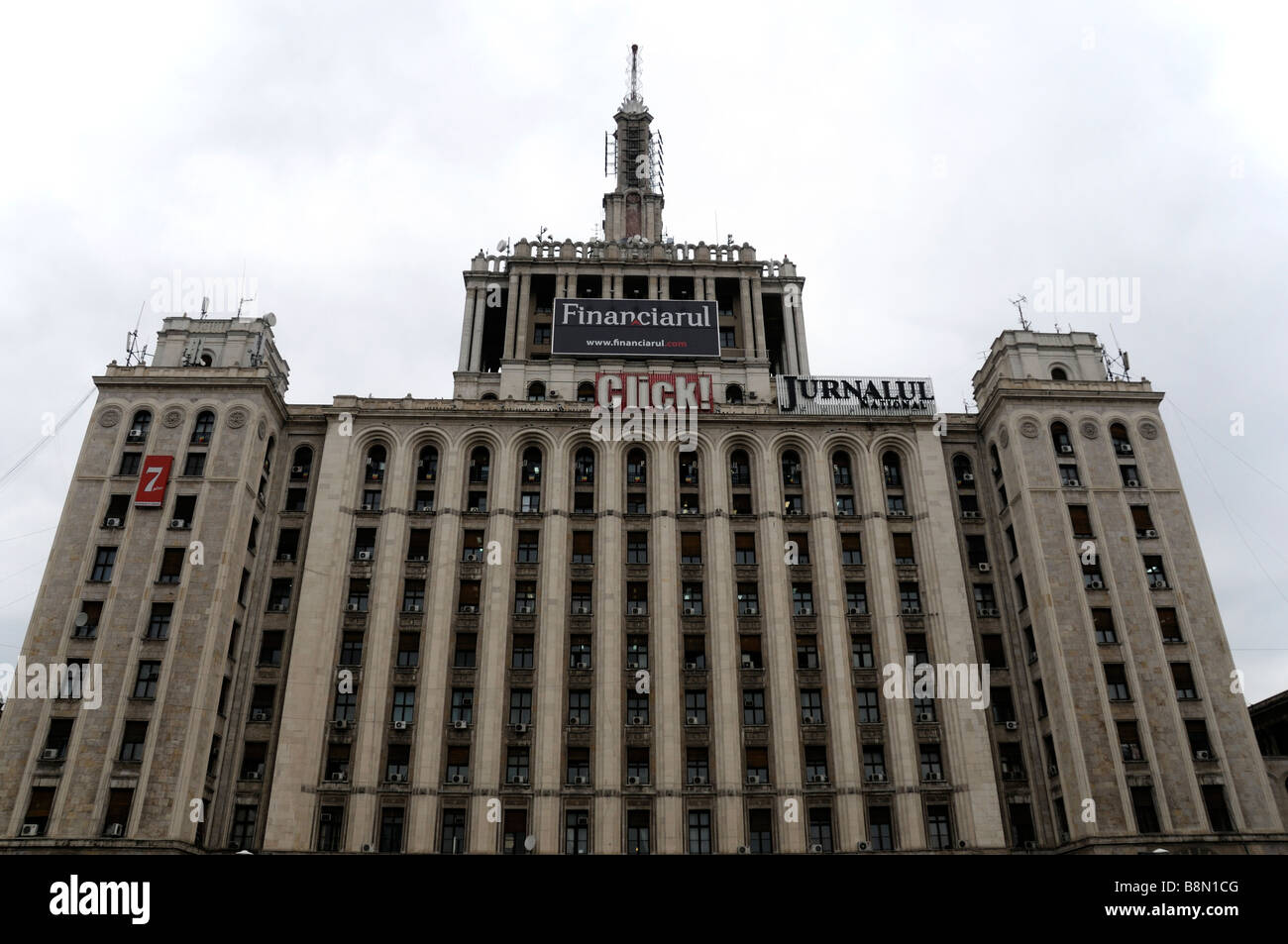 House of free press bucharest hi-res stock photography and images - Alamy