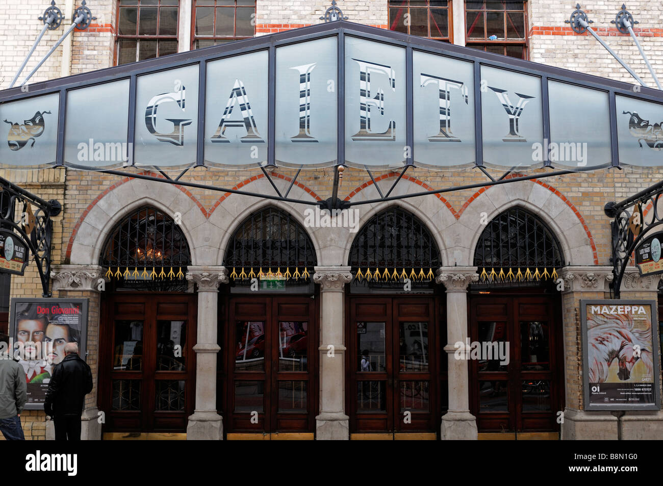 gaiety theatre exterior dublin ireland irish city capital travel ...